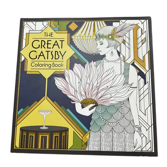 Other | The Great Gatsby Coloring Book | Poshmark